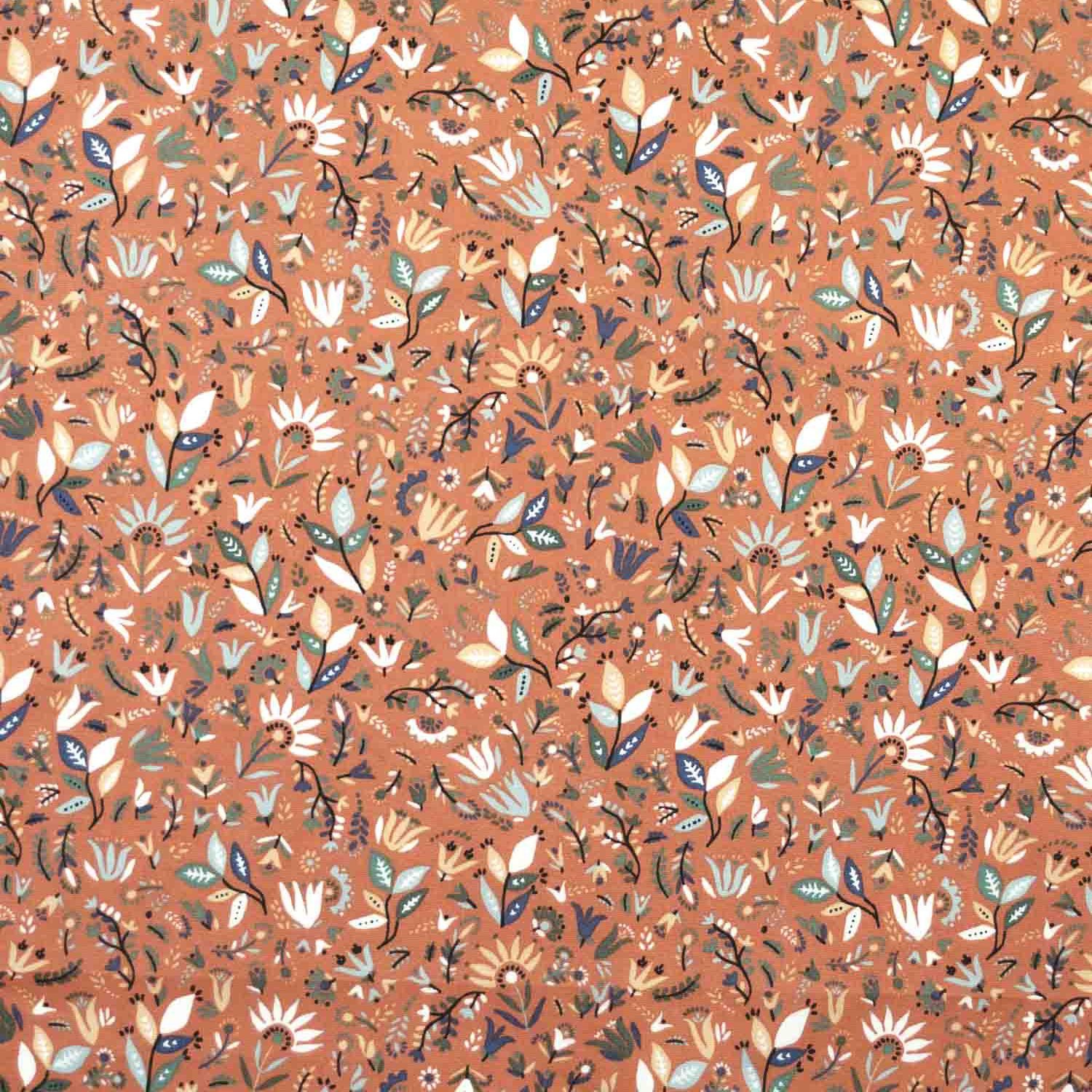 PAW152 Poplin AW Artic Flowers